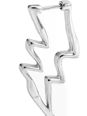 YOJ Lightning Hoop Earrings