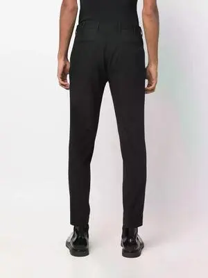Incotex Wool-blend Tailored Trousers - Black