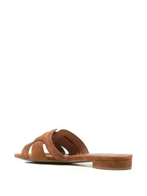 BIBI LOU Cut-out Suede Sandals