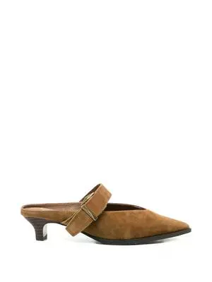 Ash Tessa Buckle-strap Mules