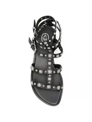 Ash Parkour Stud-embellished Leather Sandals