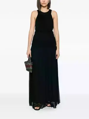 TWINSET Gathered Maxi Dress