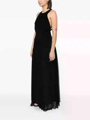 TWINSET Gathered Maxi Dress
