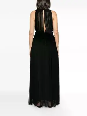 TWINSET Gathered Maxi Dress