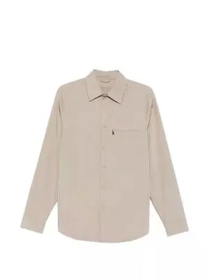 Aspesi Zip-pocket Long-sleeve Shirt - Neutrals