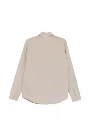 Aspesi Zip-pocket Long-sleeve Shirt - Neutrals