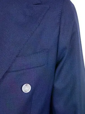BARBA NAPOLI Double-breasted Wool Blazer