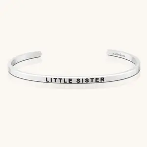 MANTRA Little Sister Bracelet - Silver