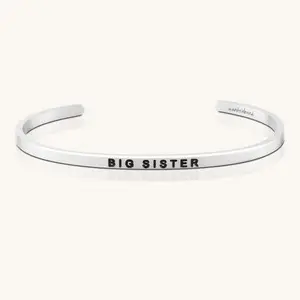MANTRA Big Sister Bangle - Silver