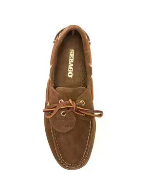 SEBAGO Portland Artisan Suede Loafers - Brown
