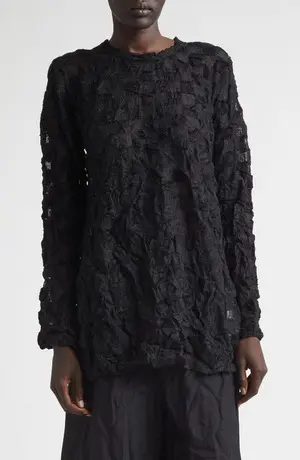 Comme Des Garcons Noir Kei Ninomiya Ruffle Blouses