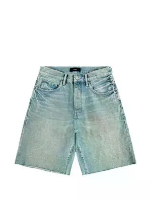 Purple Brand Belted Shorts For Men