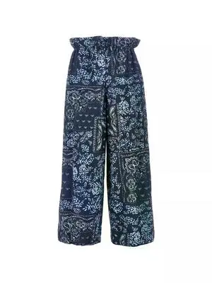 Emporio Armani Floral Patchwork Trousers