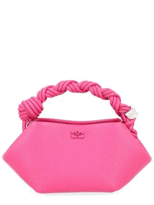 GANNI Mini Handheld Bag - Fuchsia