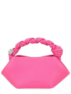 GANNI Mini Handheld Bag - Fuchsia