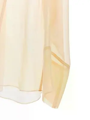 Alberta Ferretti Sheer Silk Shirt