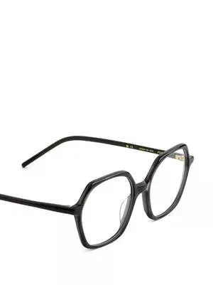 KALEOS Perry Octagon Eyeglasses - Black