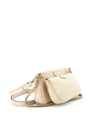 LOUIS VUITTON Multi Pochette Accessoires Monogram Empreinte Giant Crossbody Bag - Neutrals
