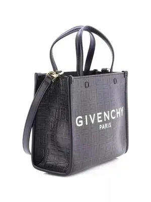 Givenchy 4g Embossed Coated Canvas Mini Tote Bag