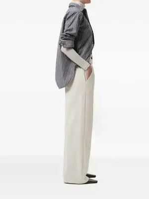 Citizens Of Humanity Brynn Elasticated-waist Wide-leg Trousers - Neutrals