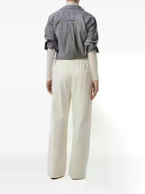Citizens Of Humanity Brynn Elasticated-waist Wide-leg Trousers - Neutrals