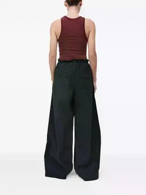ST. AGNI Petit Paperbag-waist Drawstring Trousers