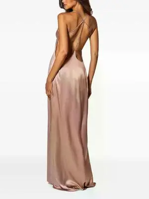 Kiki De Montparnasse Soie Open-back Dress - Pink