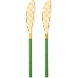 MACKENZIE-CHILDS Spreader Set - Emerald