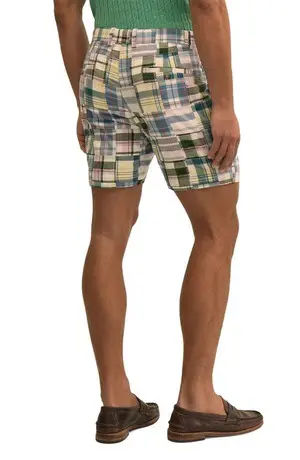 Brooks Brothers Patchwork Cotton Shorts