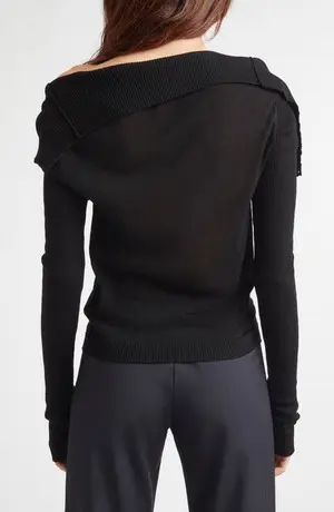 Paloma Wool Igna Diagonal Button Sweater