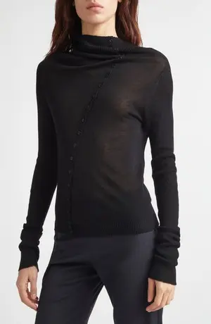 Paloma Wool Igna Diagonal Button Sweater