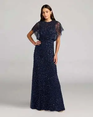 Round Neck Evening Dresses