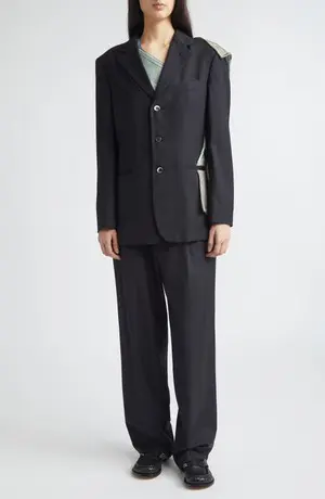 MAGLIANO Manifesto Silk Scarf Wool Sport Coat