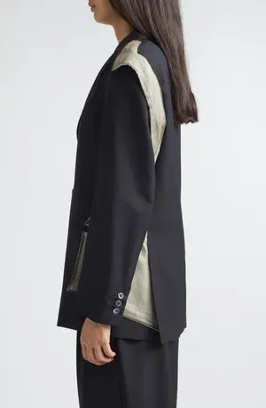 MAGLIANO Manifesto Silk Scarf Wool Sport Coat