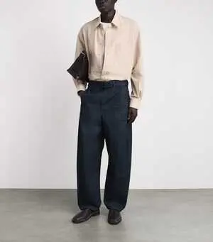 LEMAIRE Cotton Double-pocket Shirt