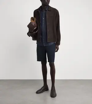 Vince Linen Patch Pocket Shirt