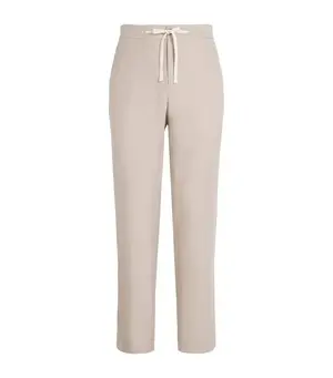 Vince Linen Drawstring Trousers