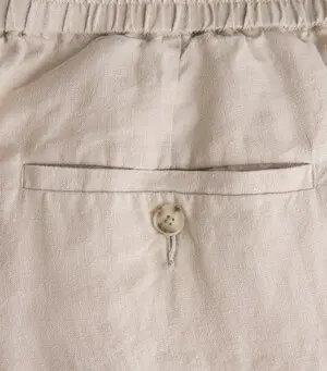 Vince Linen Drawstring Trousers