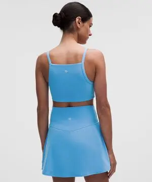 Lululemon Nulu Straight-neck Bra - Ocean Wave