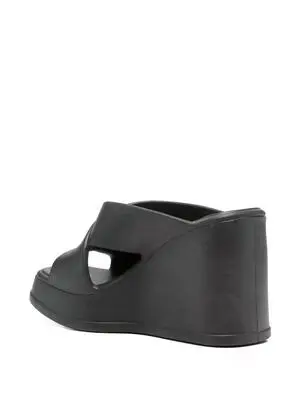 Melissa Crossover-strap Wedge Sandals