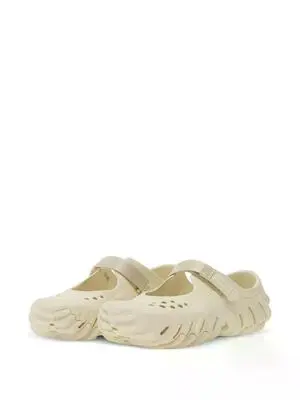CROCS Echo Perforated Touch-strap Slip-ons - Neutrals