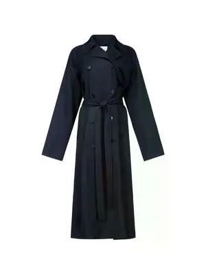 FFORME Leonie Double-breasted Trench Coat - Black