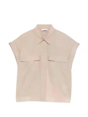 Peserico Cap-sleeve Shirt