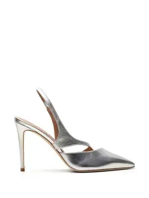 CHUCKIES Metallic Slingback Pumps