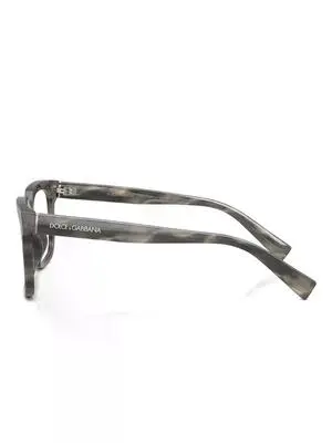 Dolce & Gabbana Square-frame Glasses - Grey