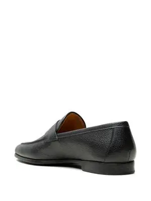 Magnanni Diezma Ii Pebbled Leather Loafers