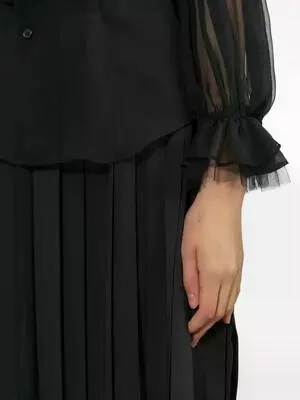 Junya Watanabe Pleated Midi Skirt