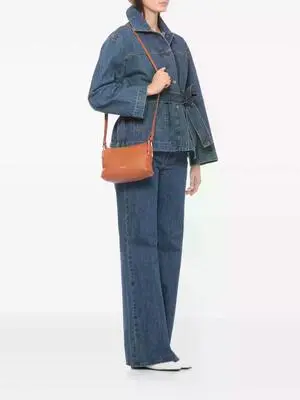 COCCINELLE Rebekka Mini Pebbled Leather Shoulder Bag