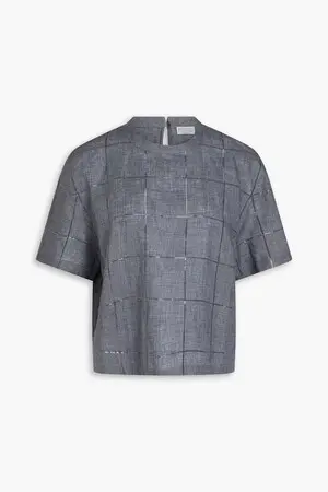 Brunello Cucinelli Keyhole Blouses