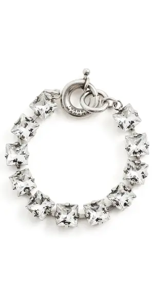 Isabel Marant Étoile Crystal Bracelet - Transparent/silver